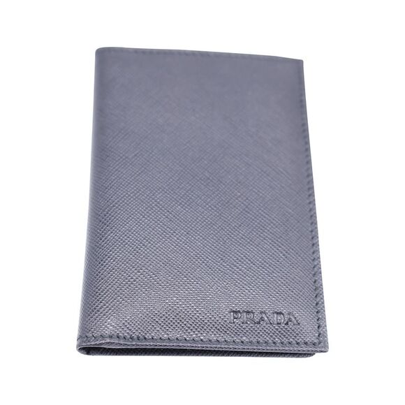 Prada | Accessories | Prada Card Case In Black Saffiano Leather | Poshmark